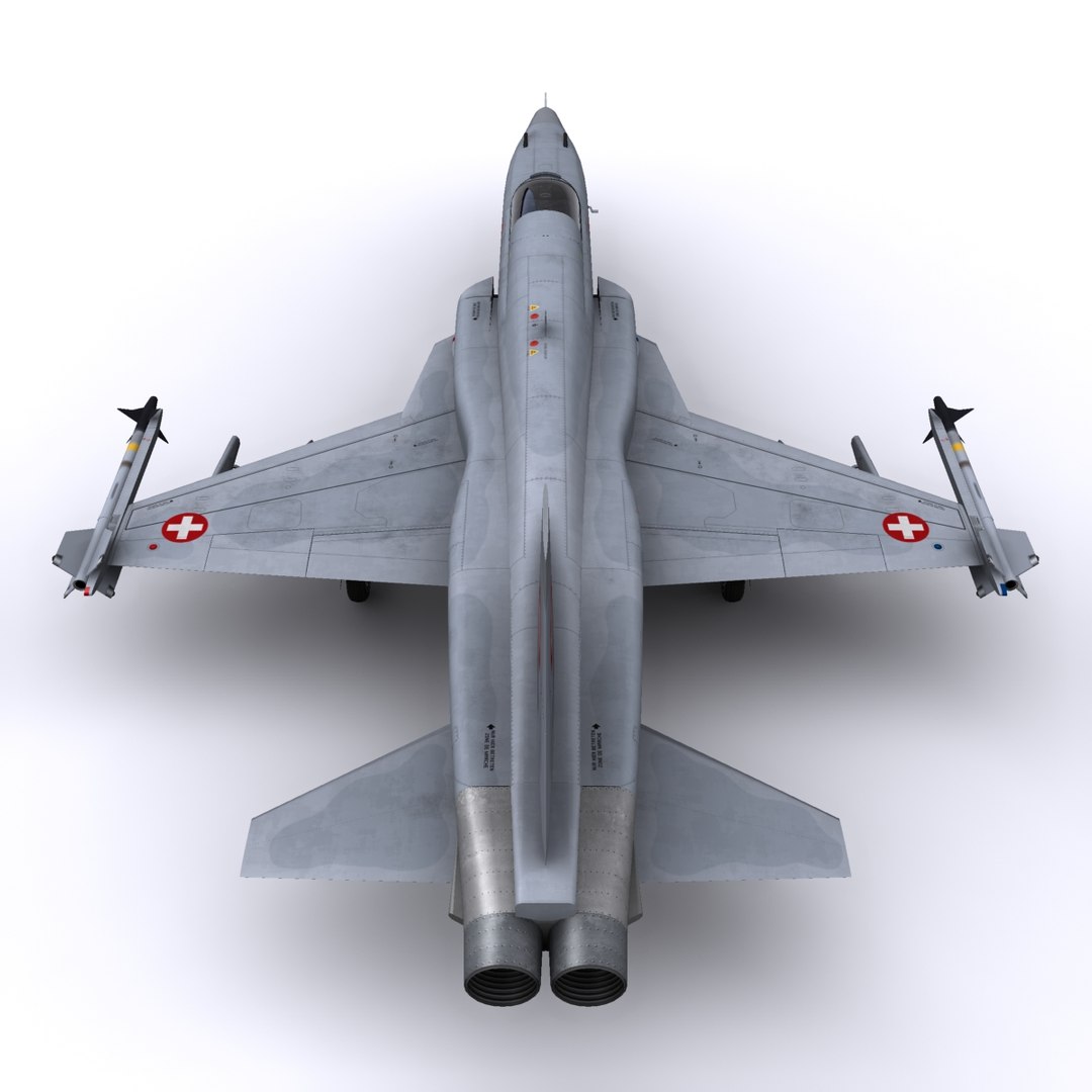 Freedom Fighter F-5e Tiger 3d Model