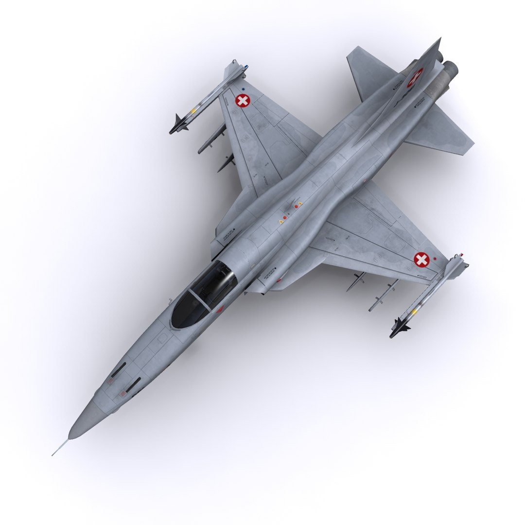 Freedom Fighter F-5e Tiger 3d Model