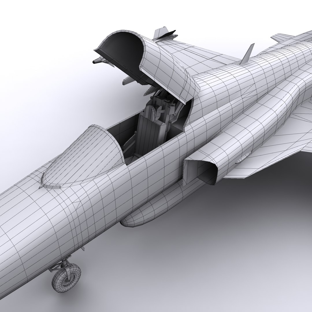 freedom fighter f-5e tiger 3d model