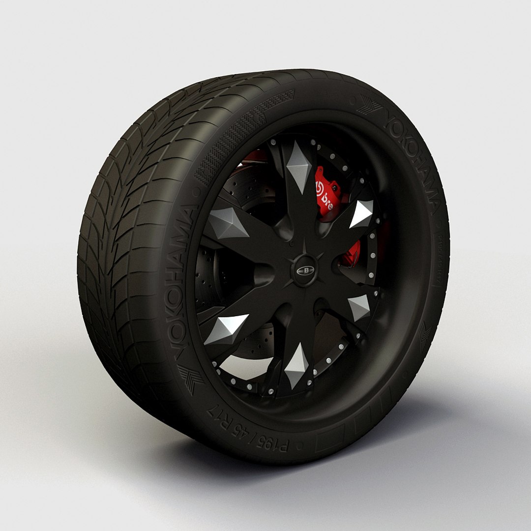 3ds max baccarat athlete rims