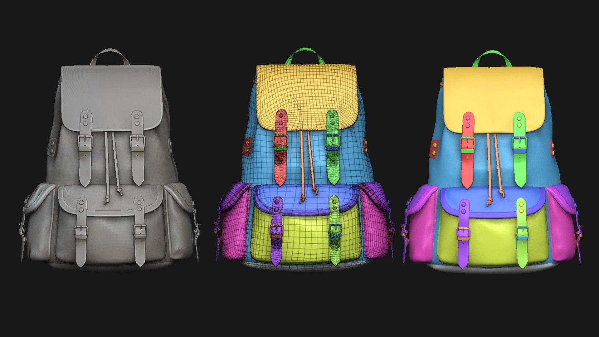 BackPack 3D Model - TurboSquid 2255595