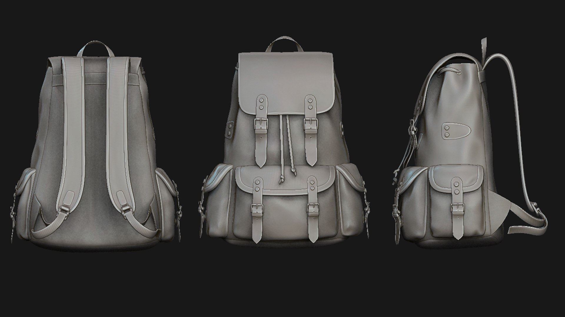 BackPack 3D Model - TurboSquid 2255595