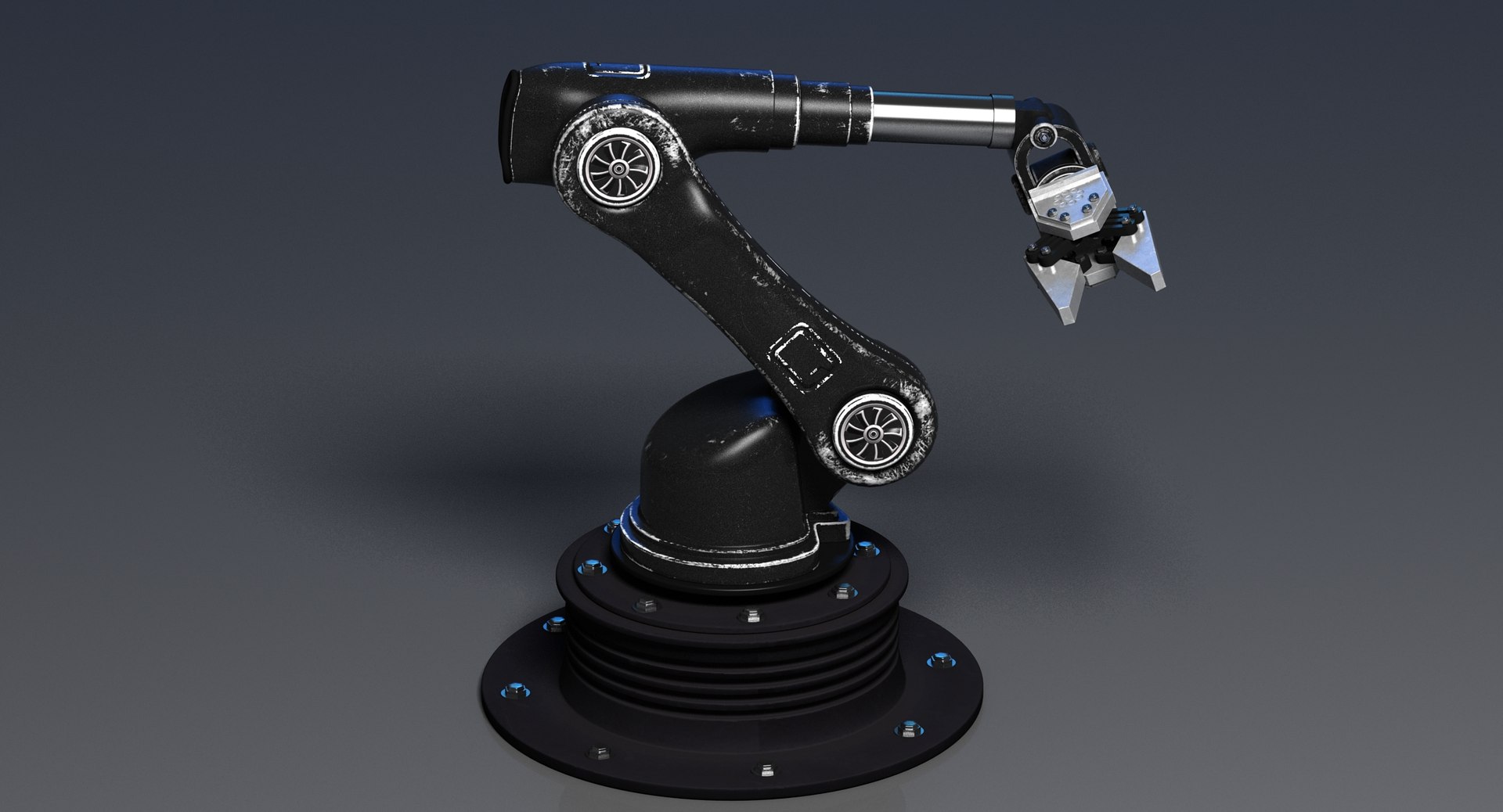3D Industrial Robotic Arm Pbr - TurboSquid 1215904