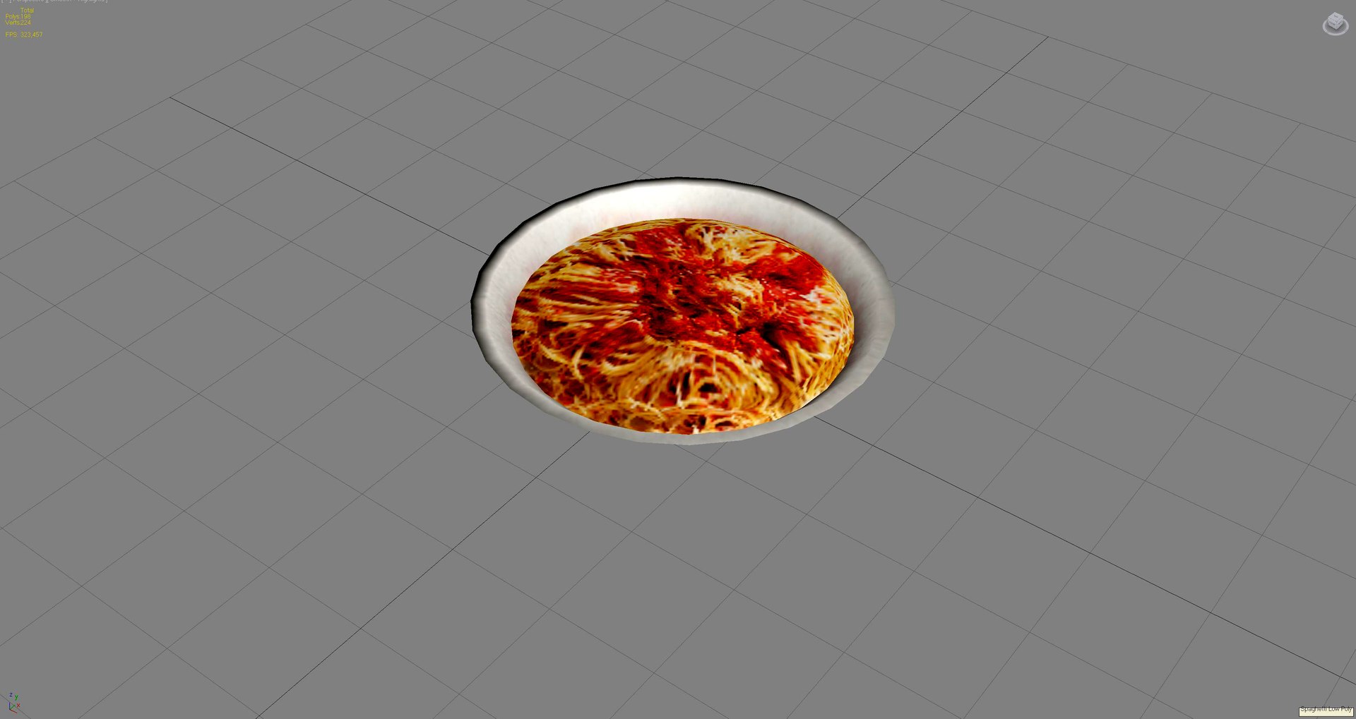 Spaghetti Low Poly 3D - TurboSquid 1992433