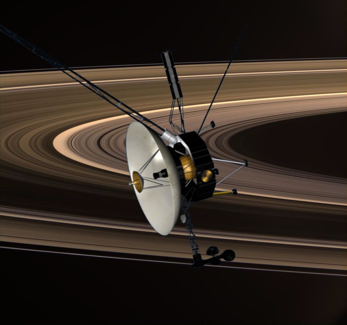 Voyager Probe 3d 3ds