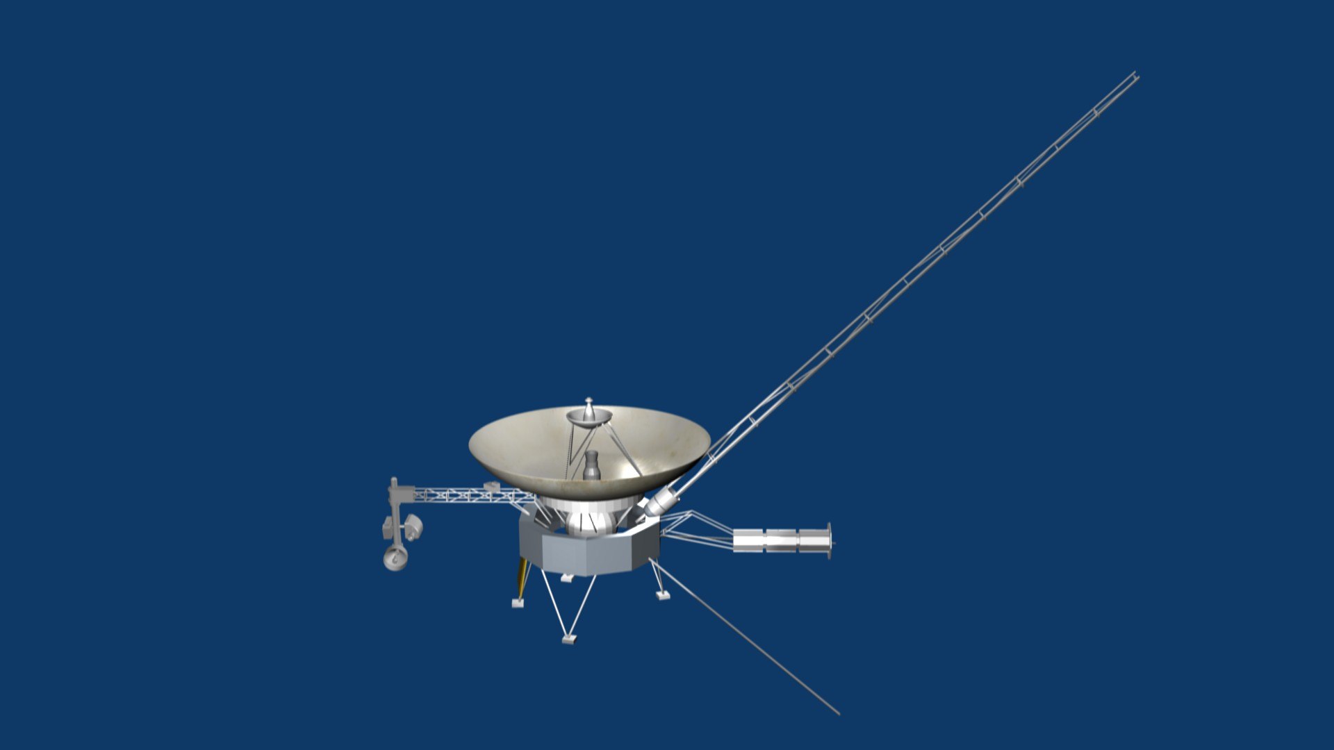 Voyager Probe 3d 3ds