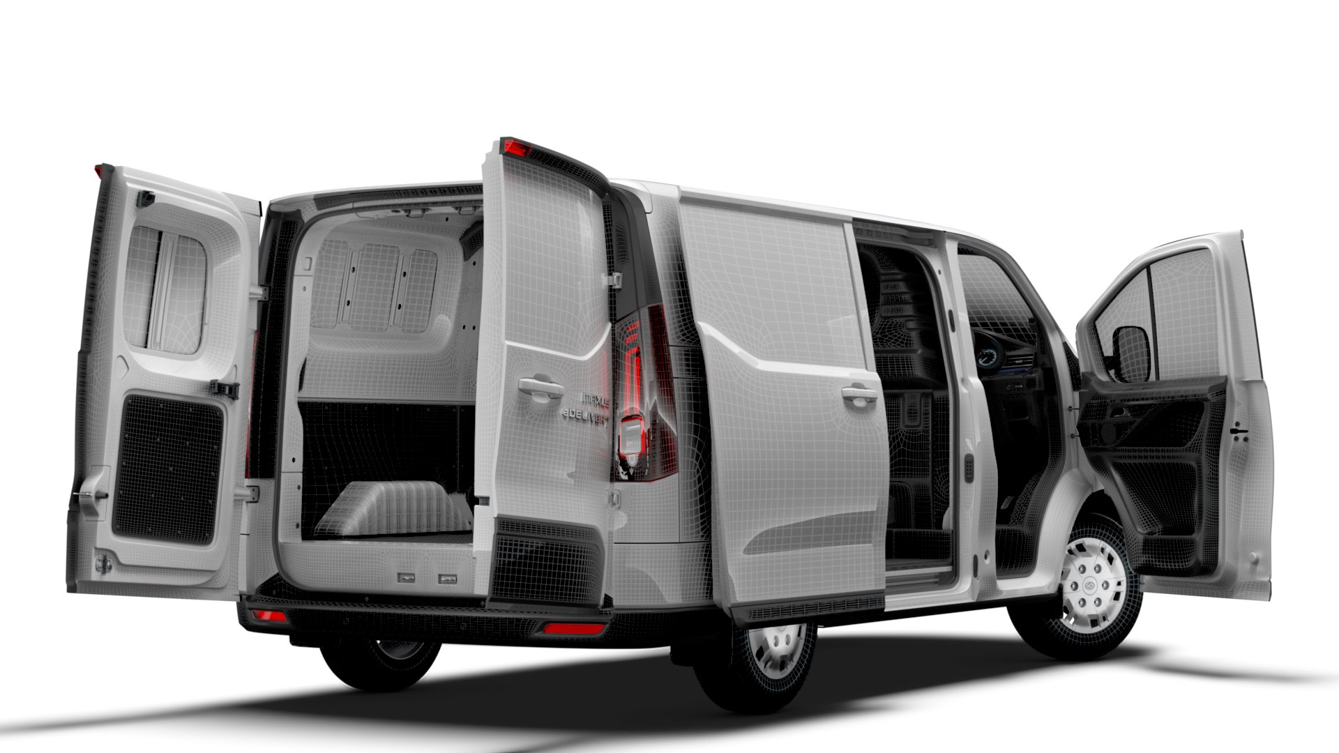 3D Maxus EDeliver 7 L1H1 HQ Interior 2024 - TurboSquid 2261567
