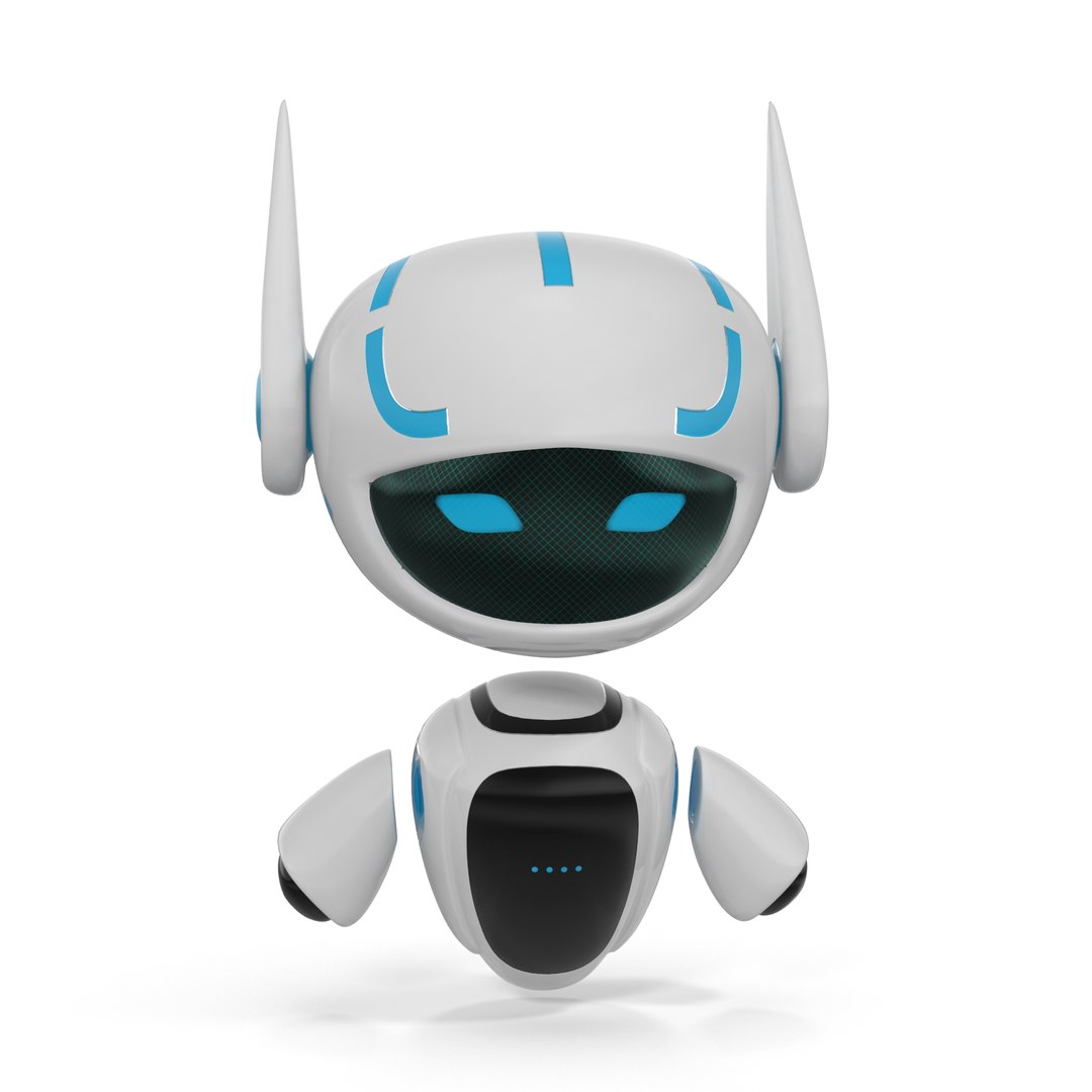 Robot Happy 3d Max