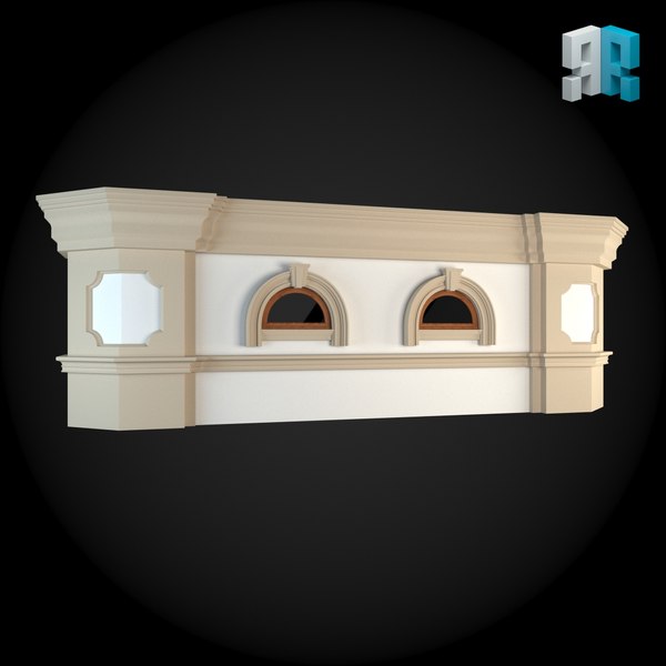 3d model architectural modules