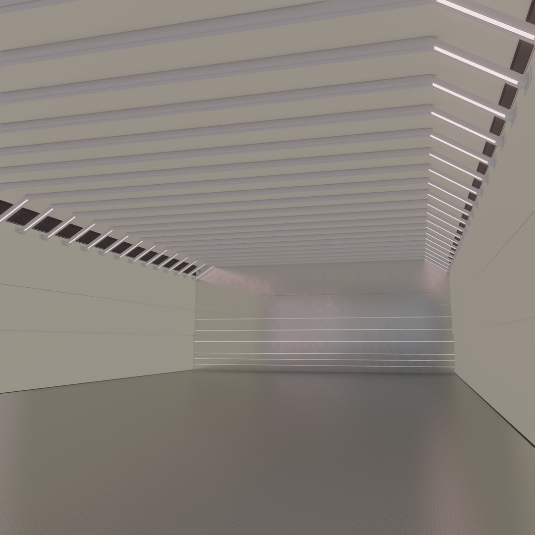 3D Hall Factory Warehouse Car Studio - TurboSquid 2194942