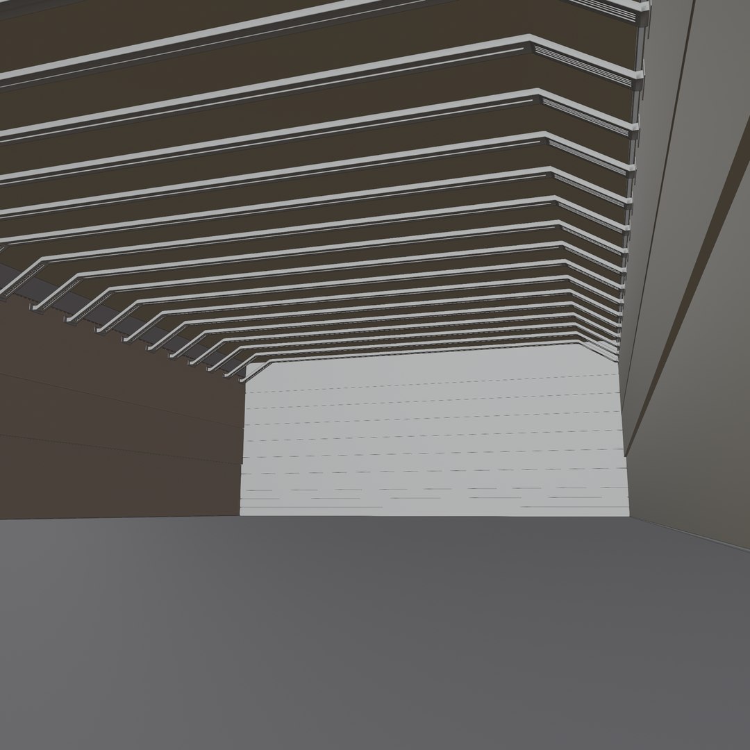 3D Hall Factory Warehouse Car Studio - TurboSquid 2194942