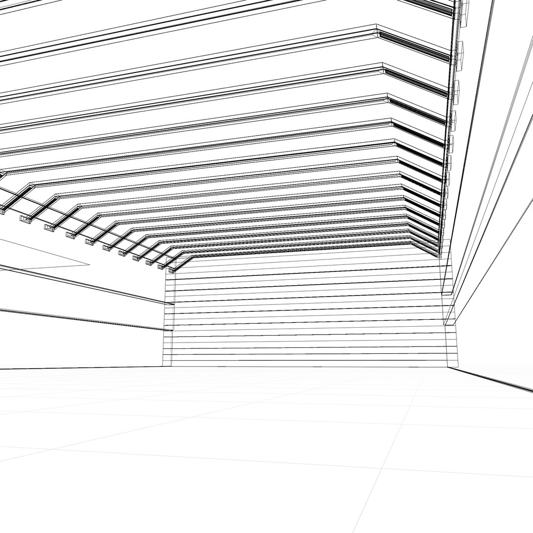 3D Hall Factory Warehouse Car Studio - TurboSquid 2194942