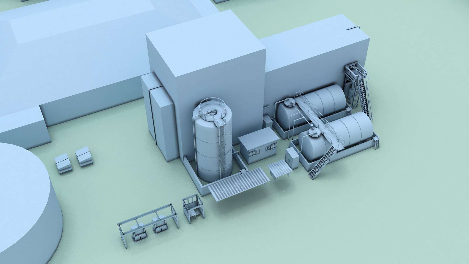 3D Generic Layout Factory Industrial Model - TurboSquid 1355892