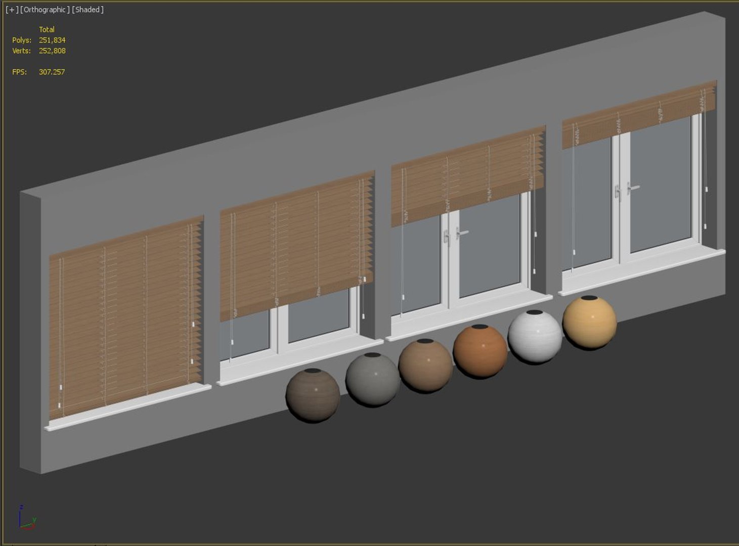 Wooden Blinds Window 3D Model - TurboSquid 1541817