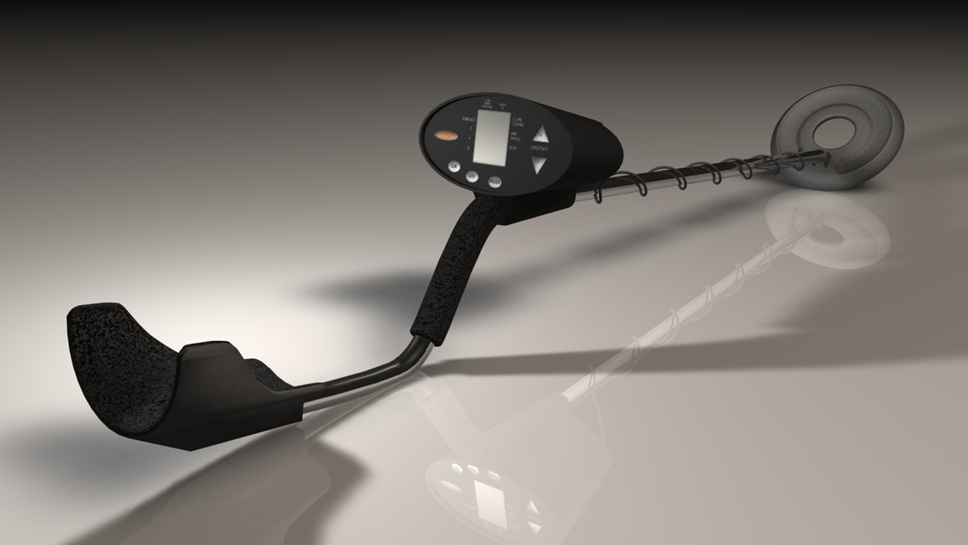 Metal Detector 3d C4d