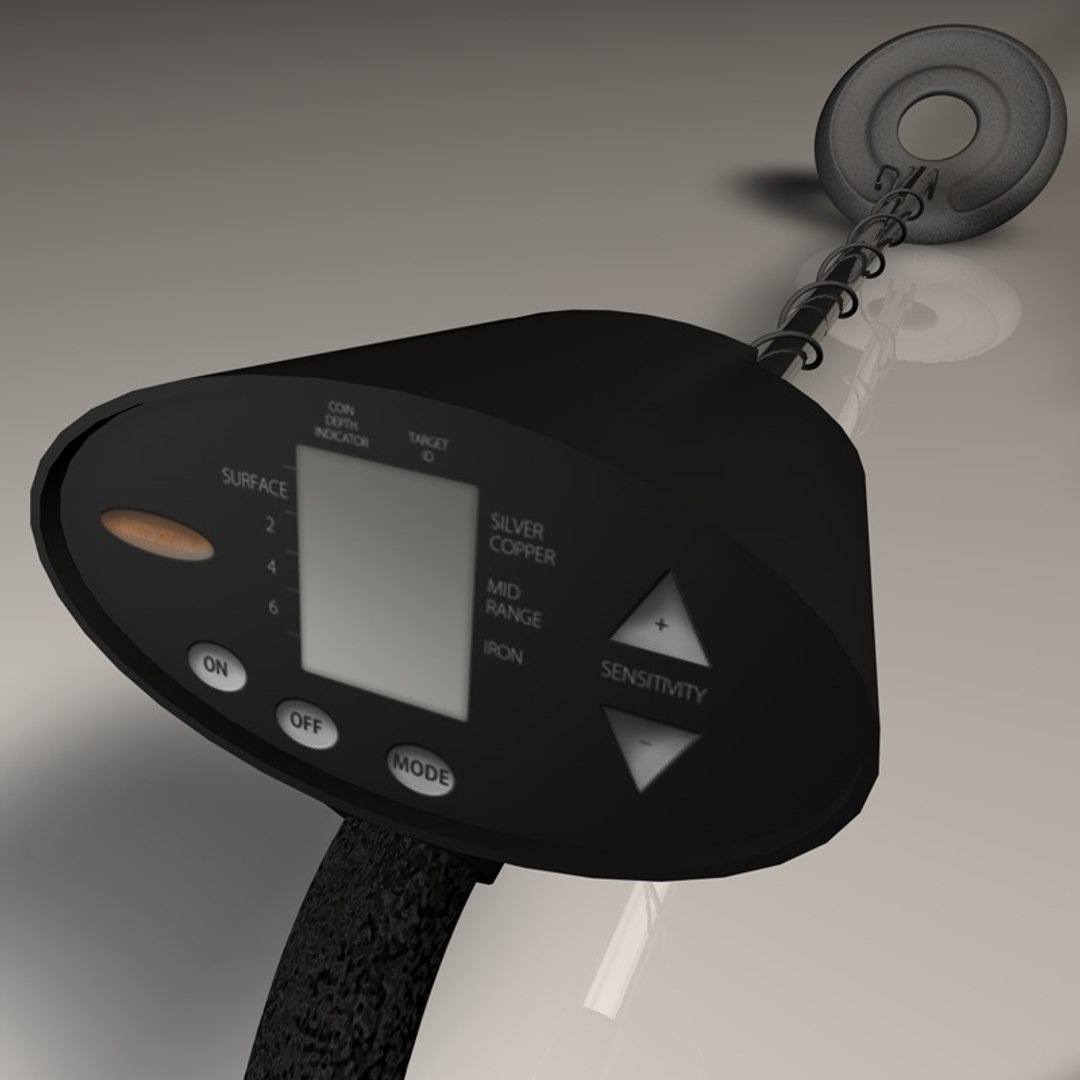 Metal Detector 3d C4d