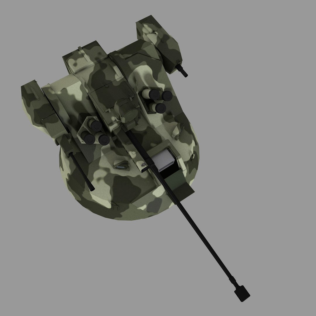 12 mb2 turret apc 3d model