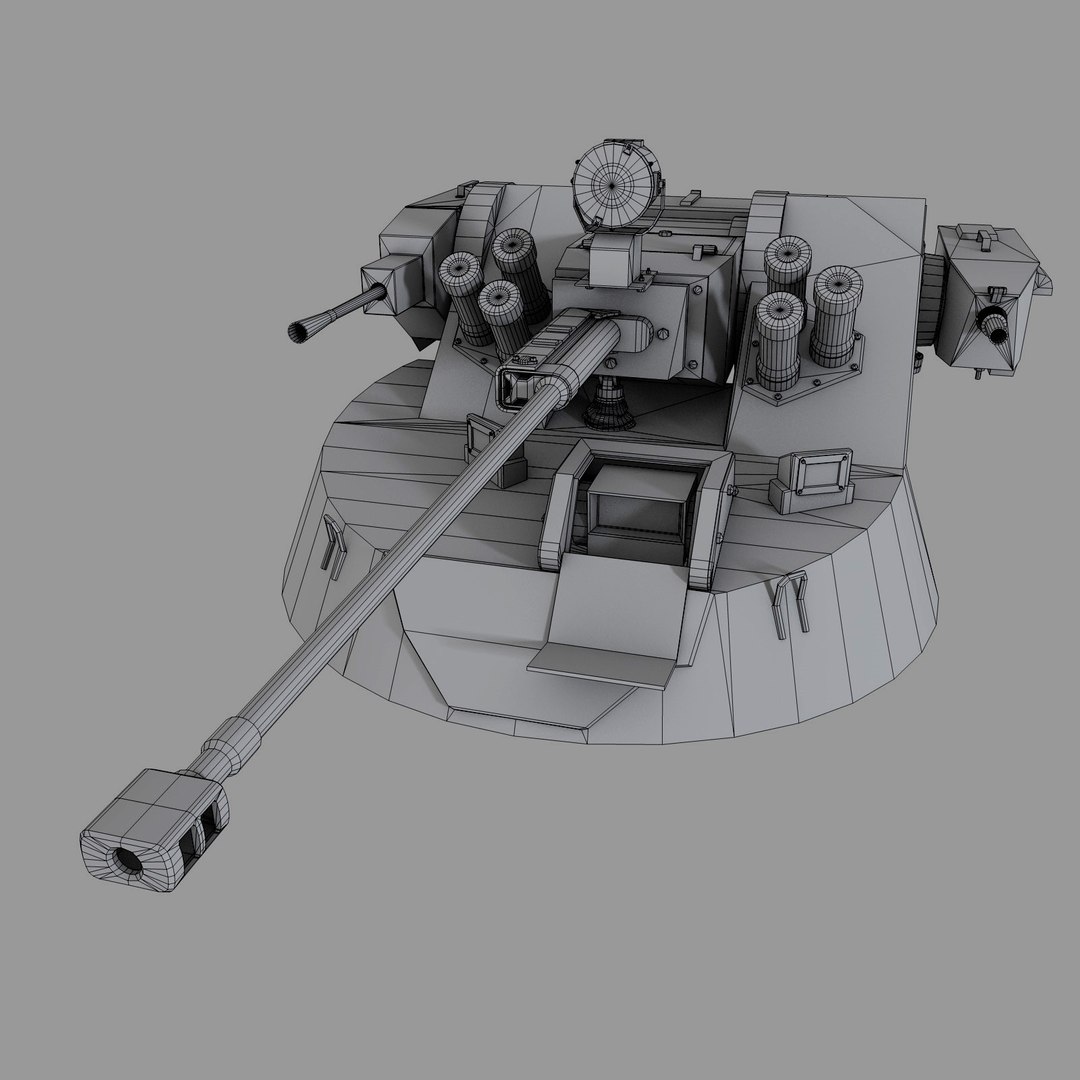 12 mb2 turret apc 3d model
