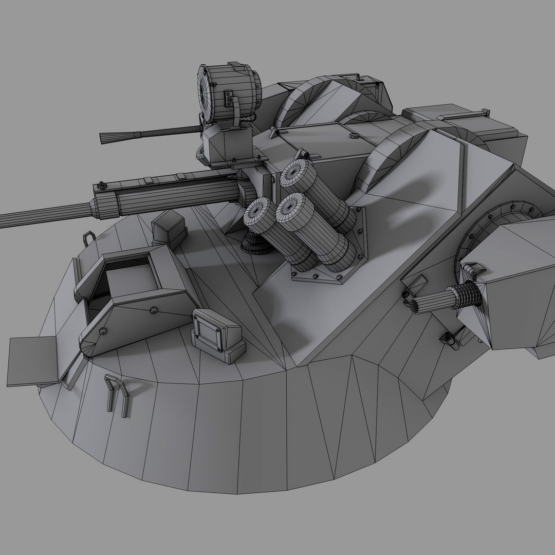 12 mb2 turret apc 3d model