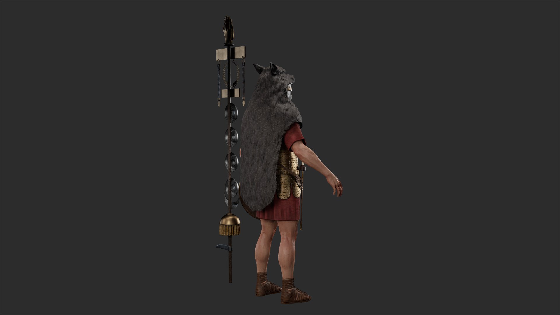 ROMAN SIGNIFIER CHARACTER 3D Model - TurboSquid 2236934