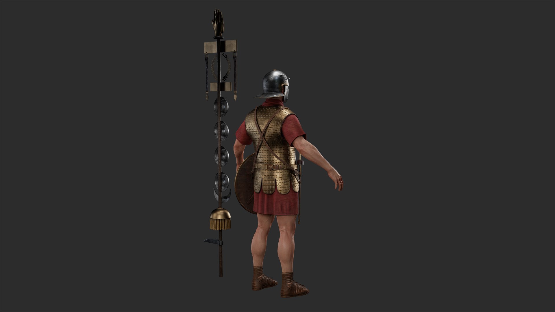 ROMAN SIGNIFIER CHARACTER 3D Model - TurboSquid 2236934