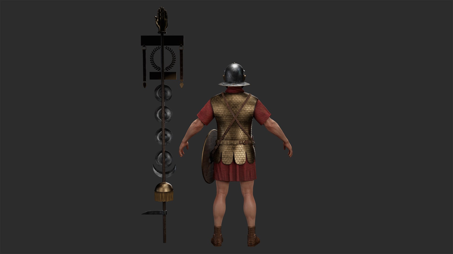 ROMAN SIGNIFIER CHARACTER 3D Model - TurboSquid 2236934