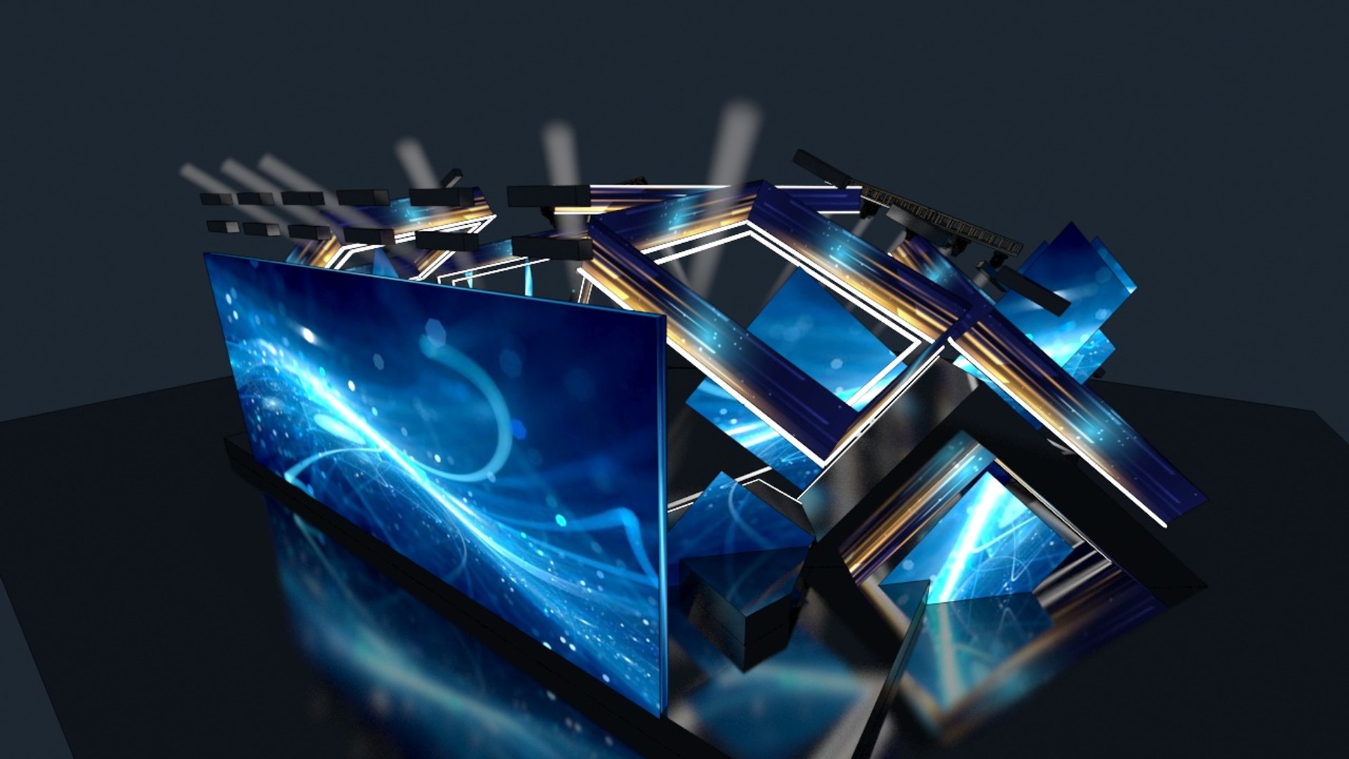 Mega Stage 3 3D Model - TurboSquid 2113548