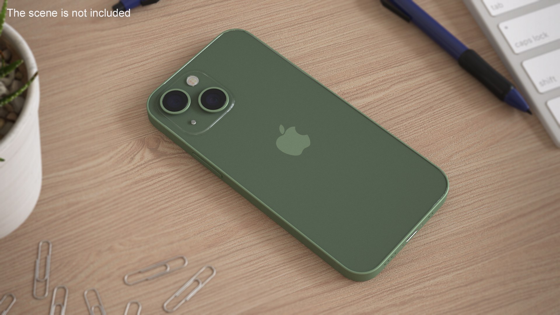 3D Apple IPhone 13 Mini Green Model - TurboSquid 2002498