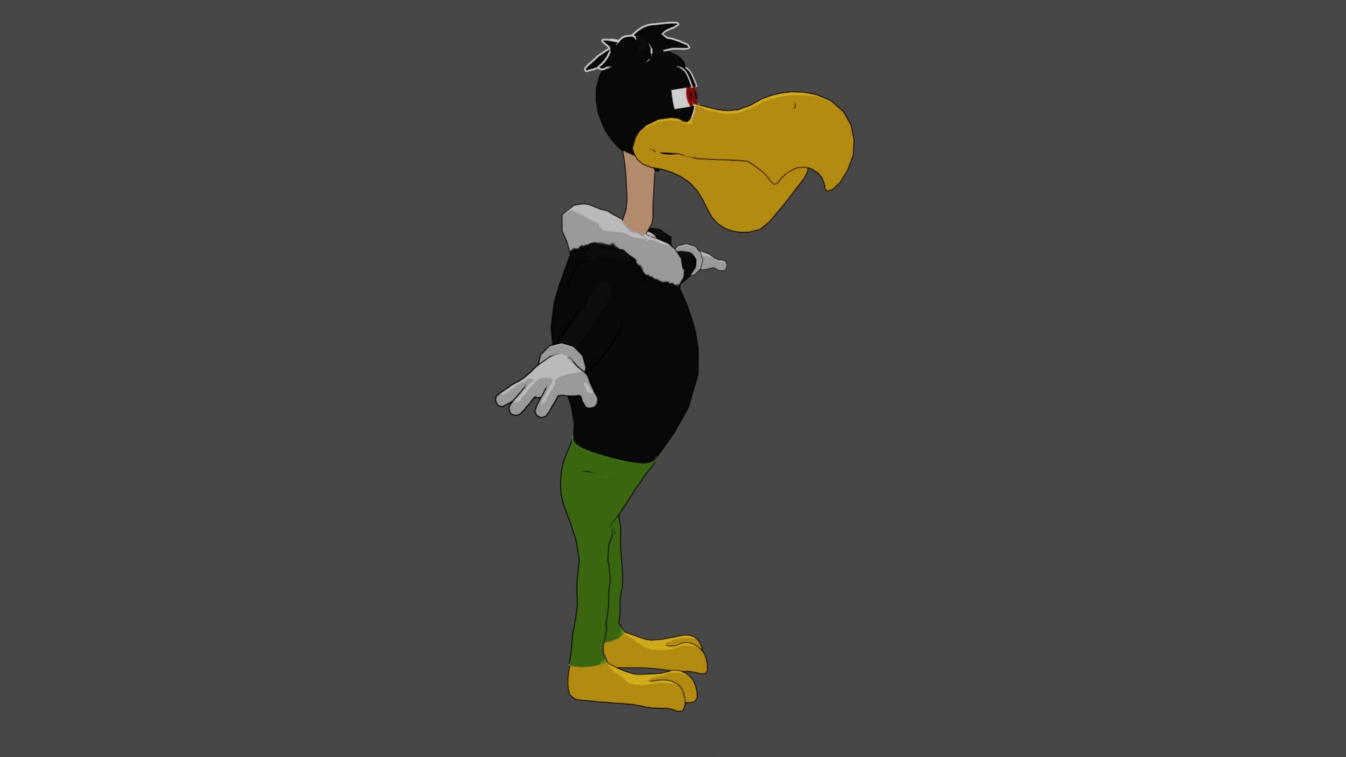 3D Buzzard - TurboSquid 1831865