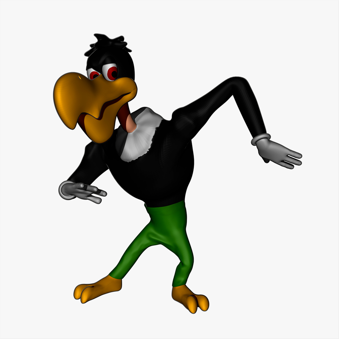 3D Buzzard - TurboSquid 1831865