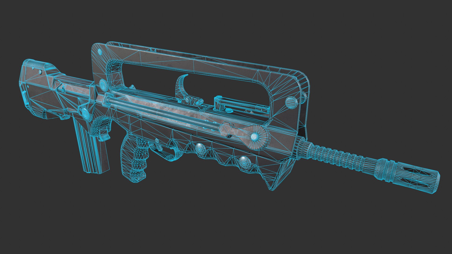 3D Famas F1 Model - TurboSquid 2062355