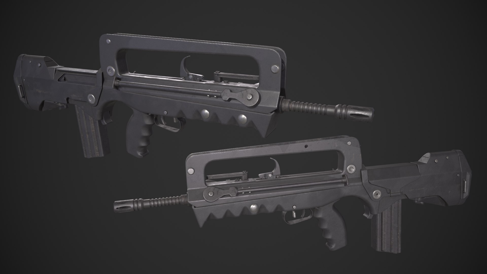 3D Famas F1 Model - TurboSquid 2062355