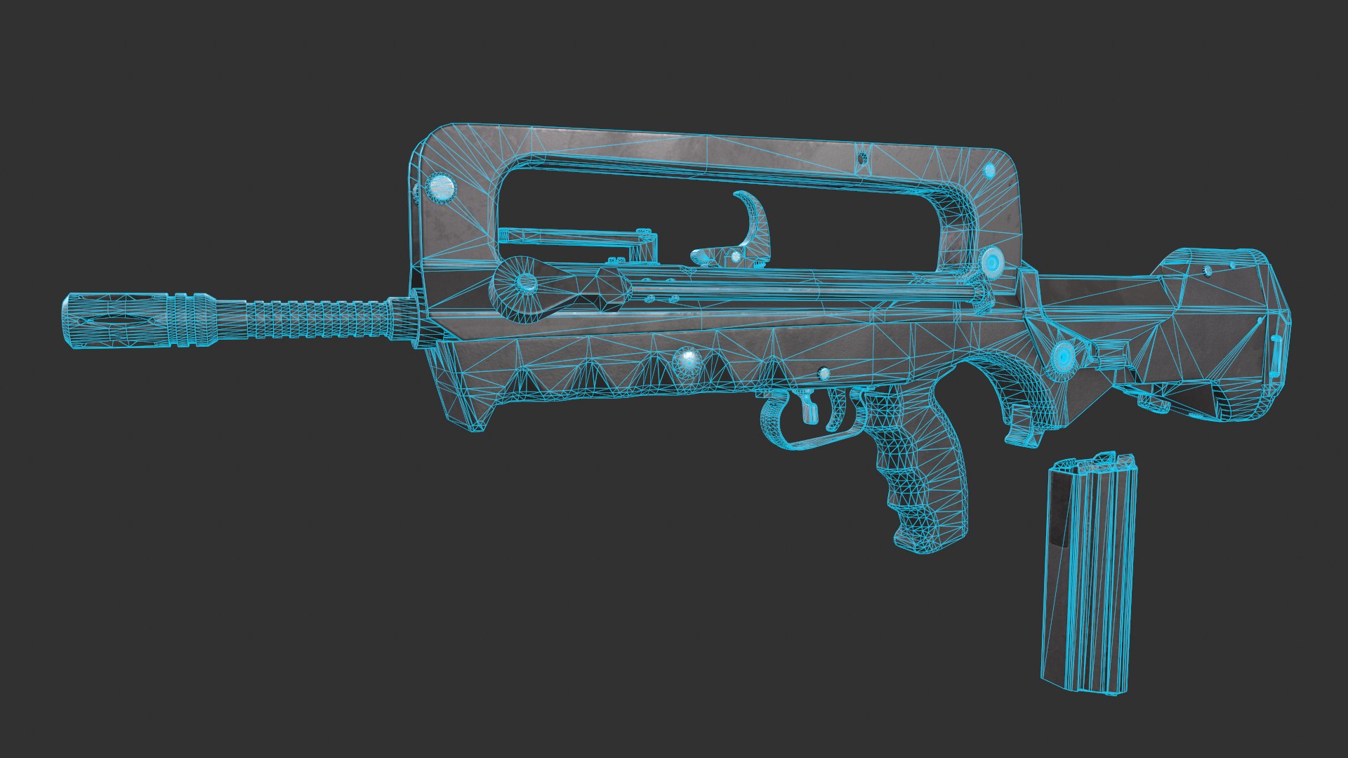 3D Famas F1 Model - TurboSquid 2062355
