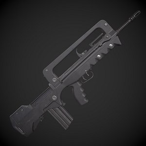 3D FAMAS Models - Browse & Download Formats - TurboSquid