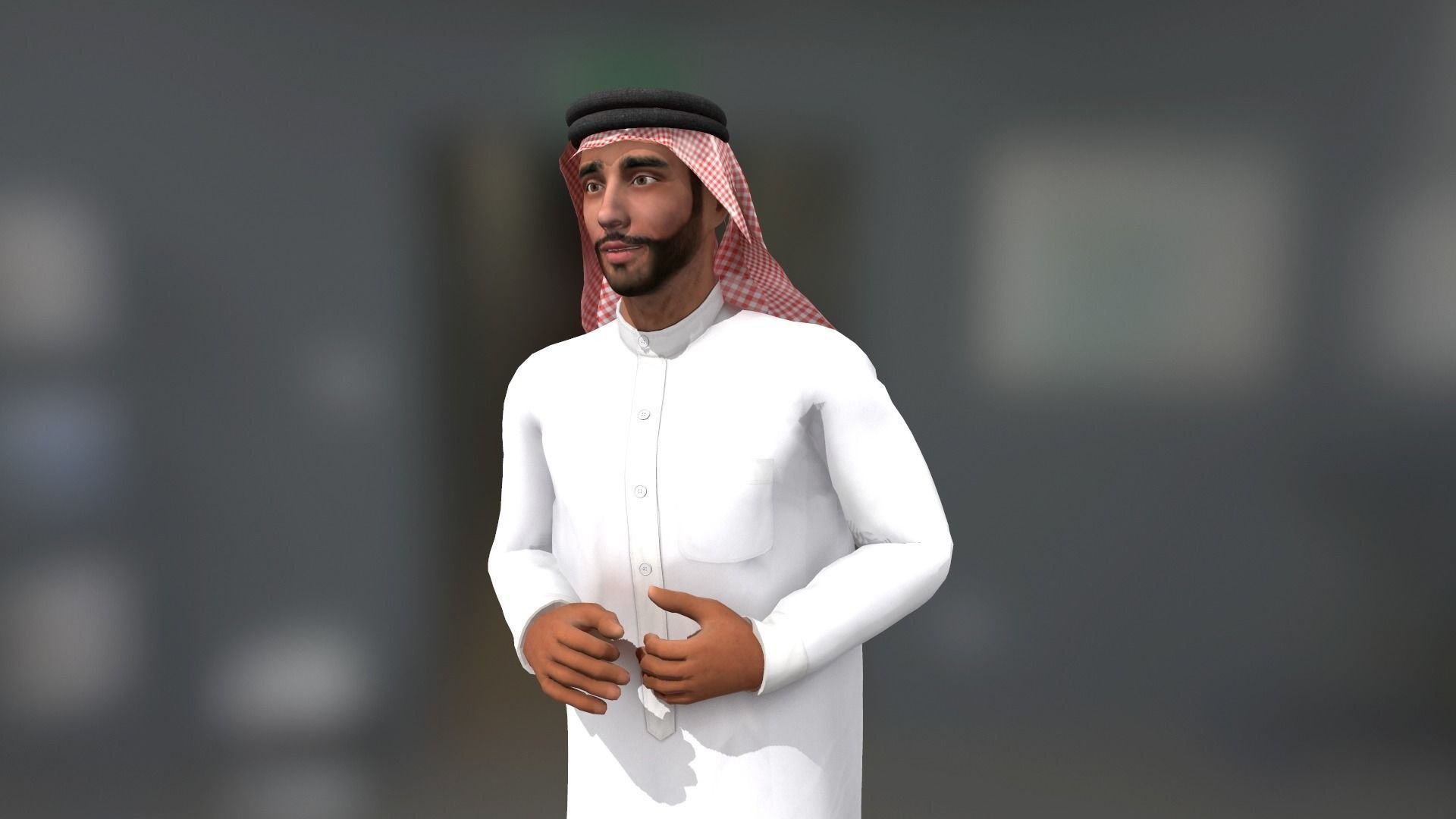 3D Animated Arab Male - TurboSquid 2111161