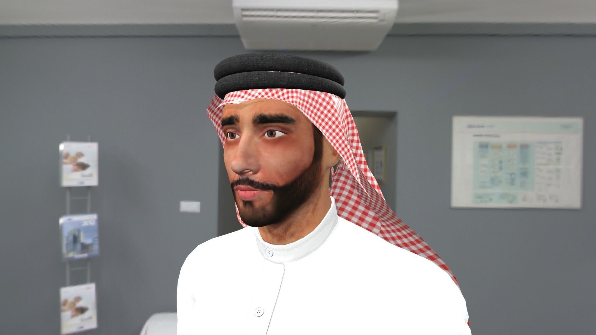 3D Animated Arab Male - TurboSquid 2111161
