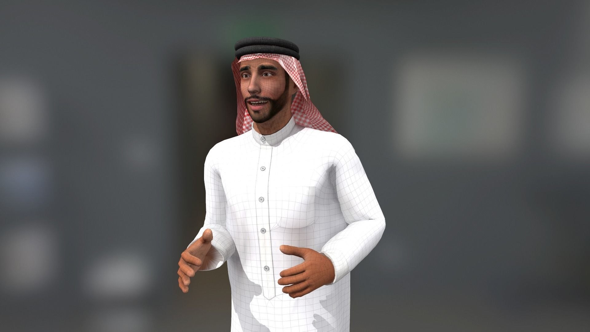 3D Animated Arab Male - TurboSquid 2111161