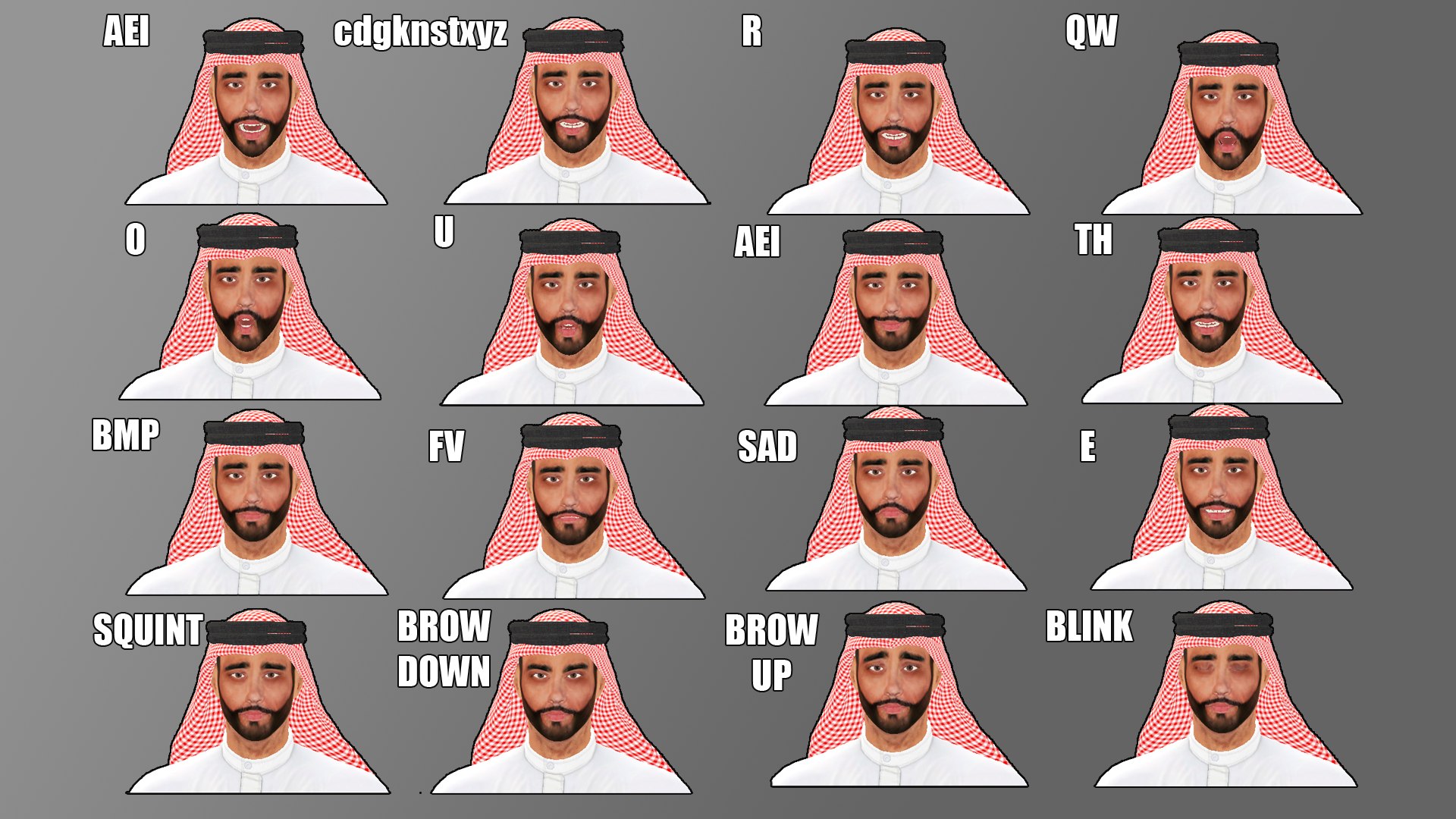 3D Animated Arab Male - TurboSquid 2111161