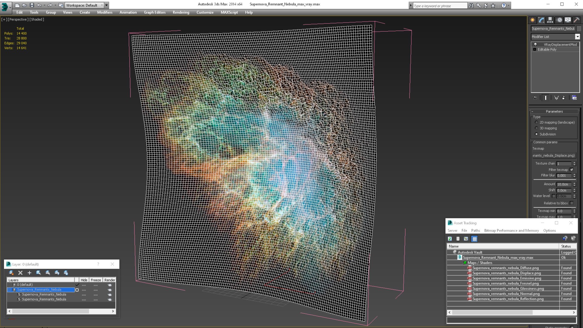 Supernova Remnant Nebula 3D Model - TurboSquid 1995246