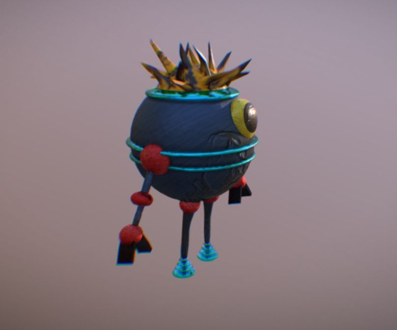 3D Mini Robot - TurboSquid 1399930