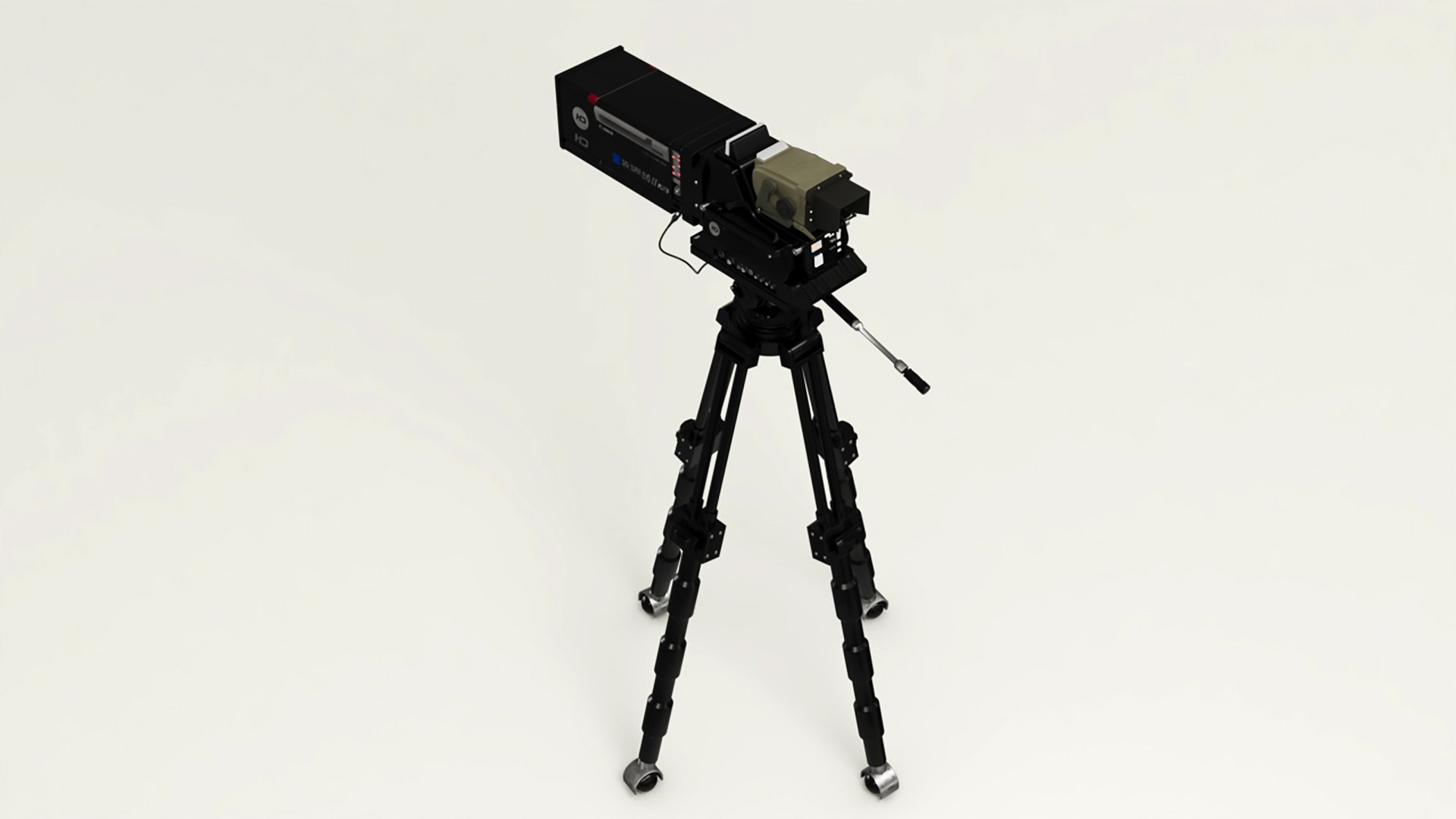 TV Camera 3D Model - TurboSquid 2068948