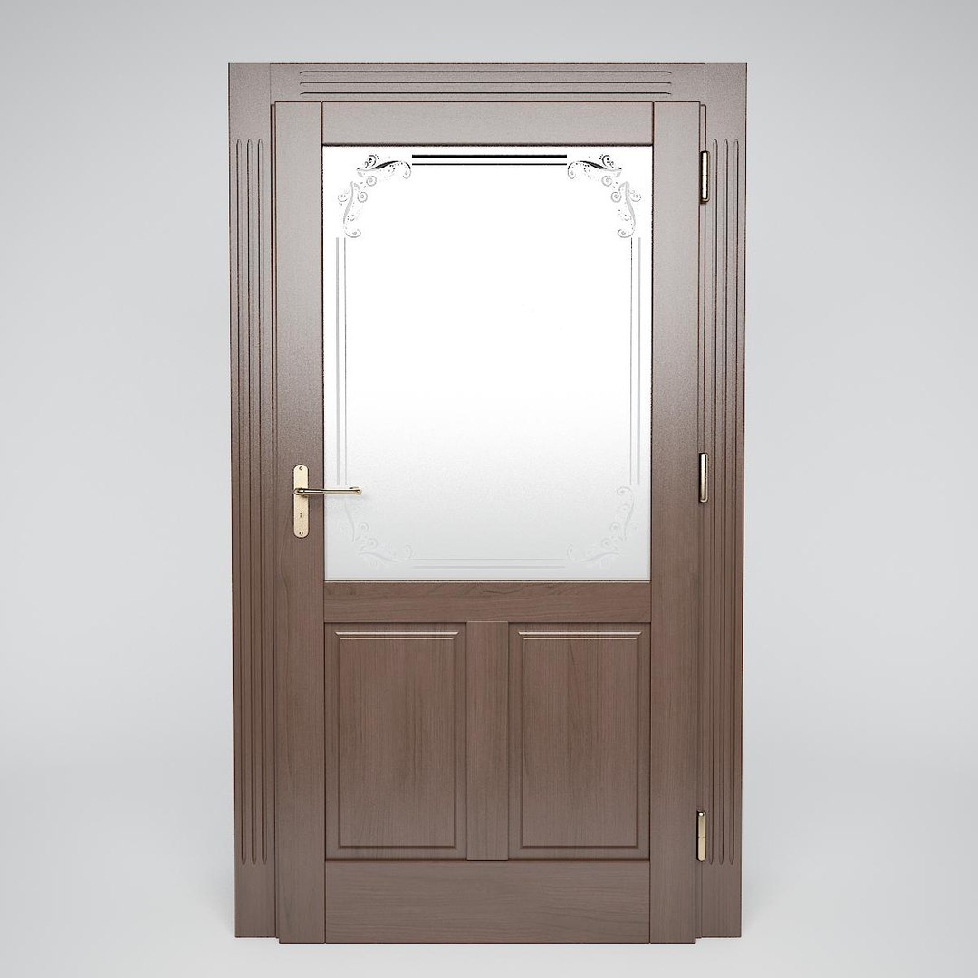V-ray door classic 3D model - TurboSquid 1268218