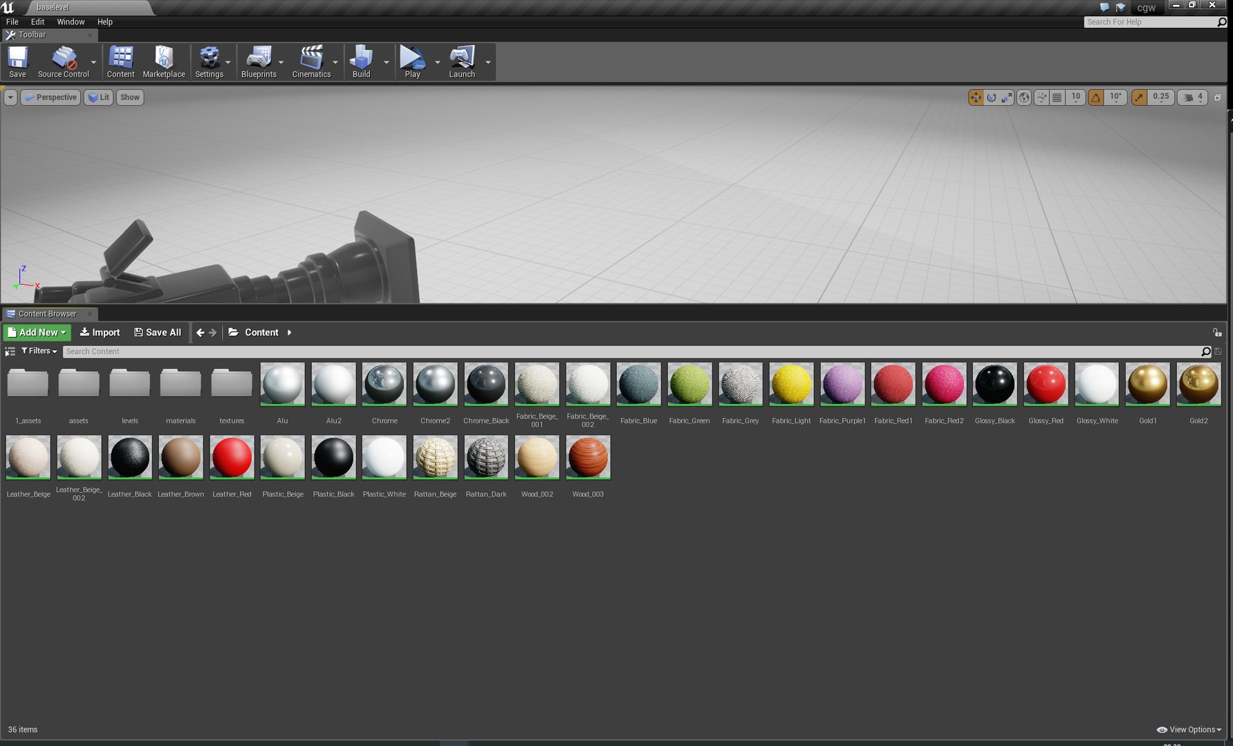 3d Model Unreal Capsule Ceres Sofa