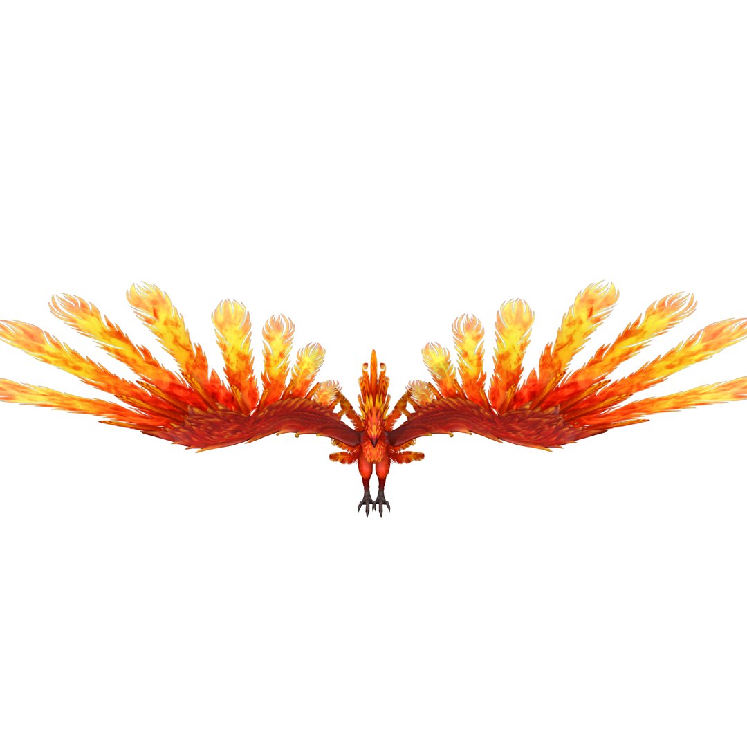 Phoenix Rigged 3D Model - TurboSquid 1843247