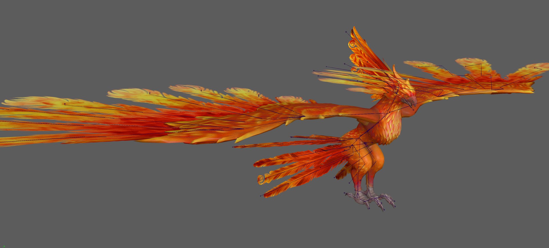 Phoenix Rigged 3D Model - TurboSquid 1843247