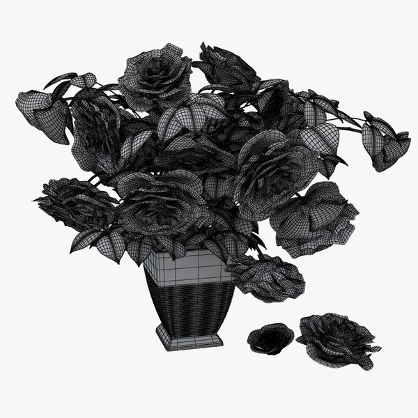 3d model flower