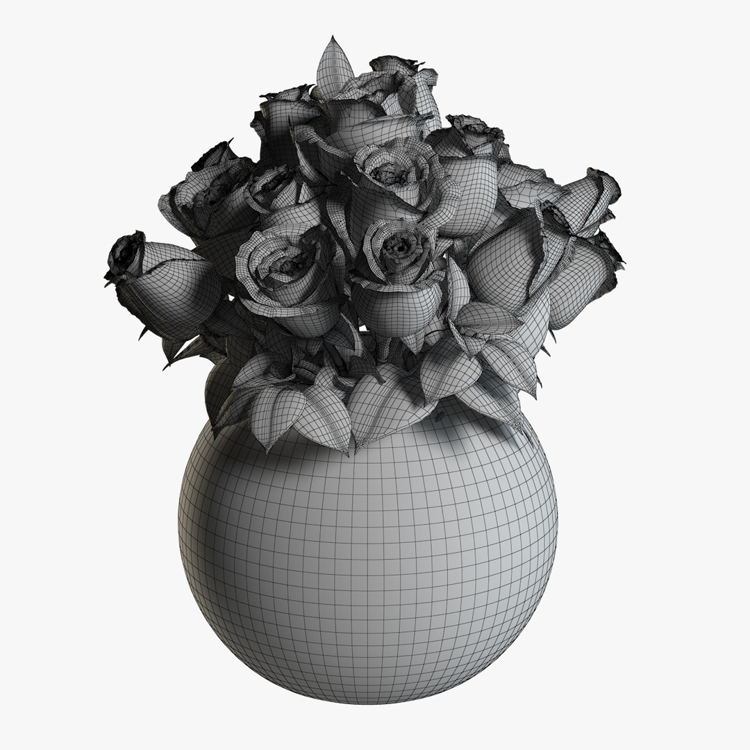 3d model flower