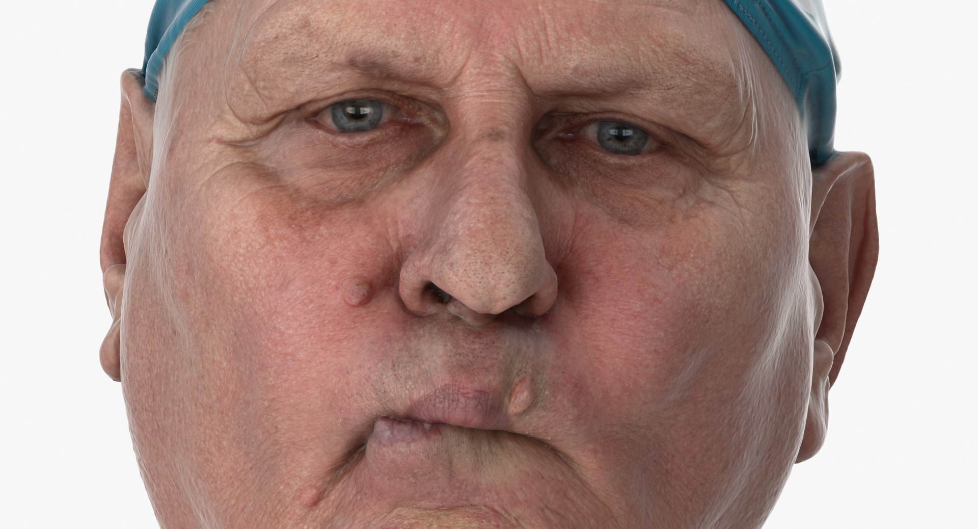 3D Homer Human Head Cheek Suck AU35 Clean Scan - TurboSquid 1748812