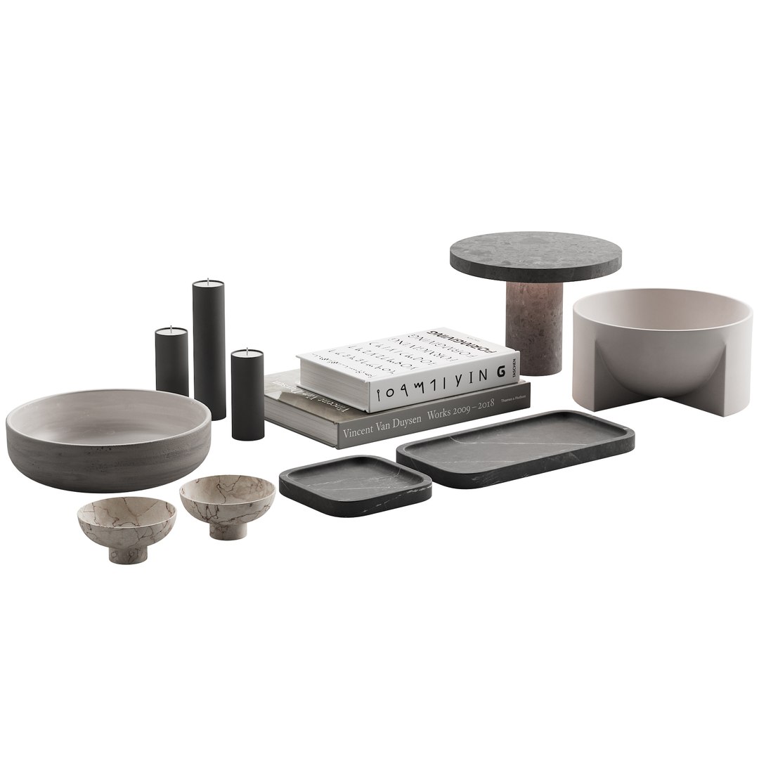 3D 057 Living decor set formliving NEUTRAL PACK 02 model - TurboSquid ...