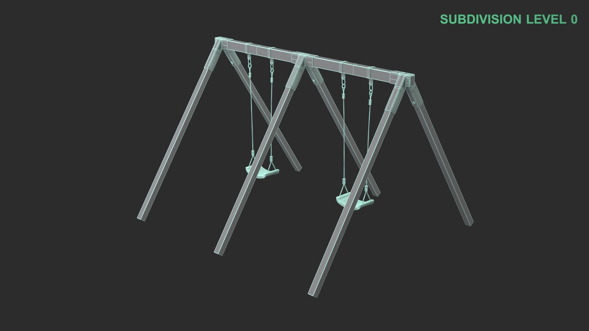 3D Double Swing - TurboSquid 2336078